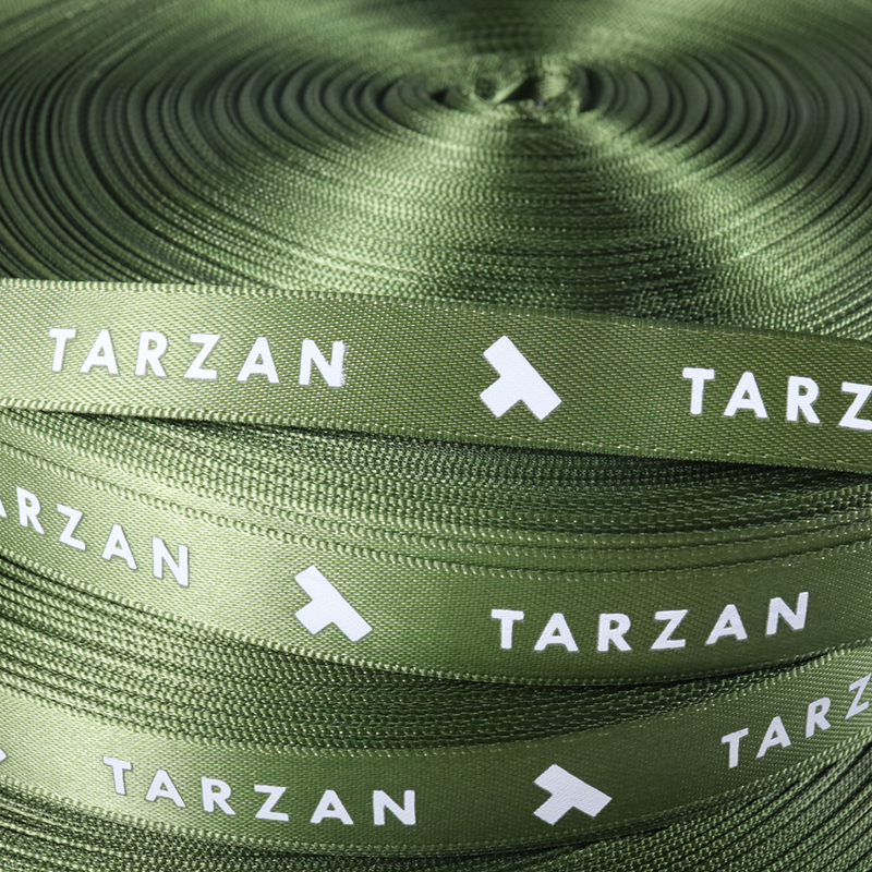 Custom Satin Ribbon With Printing Logo | ribbon manufacturers
