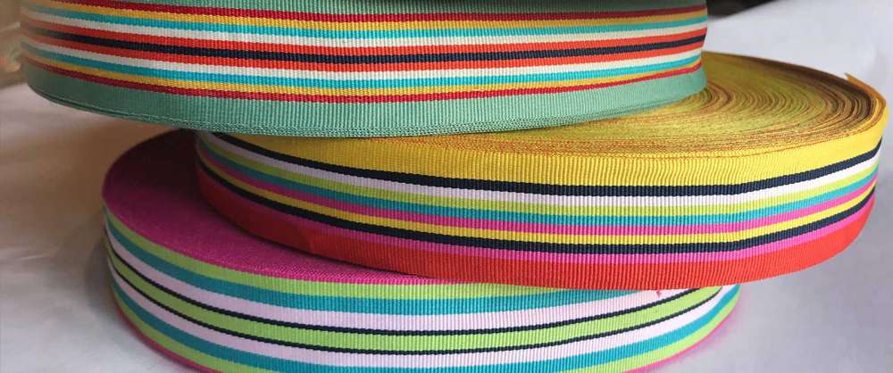 Custom striped ribbon wholesale how to custom striped ribbon?