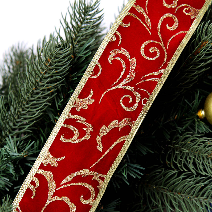 Wholesale Christmas Gift Wired Ribbons | ribbon manufacturers