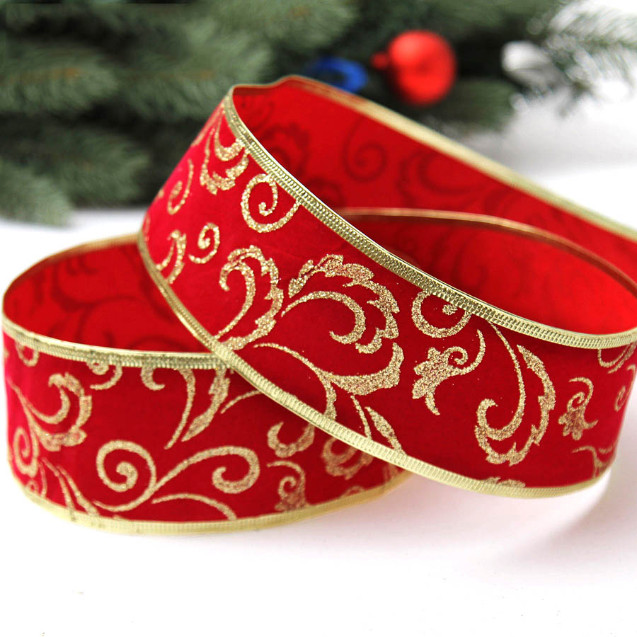 Wholesale Christmas Gift Wired Ribbons | ribbon manufacturers